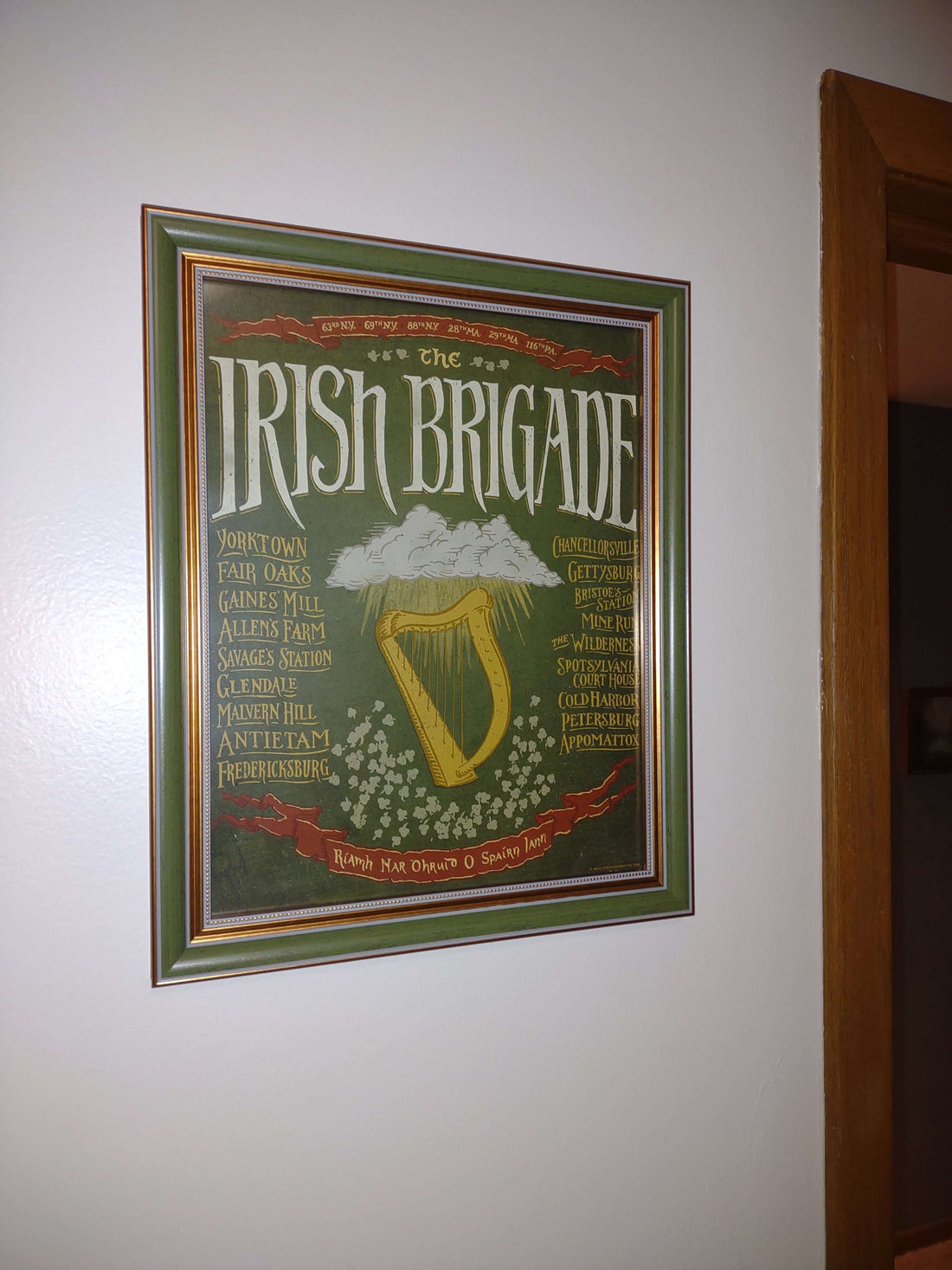 The Civil War "Irish Brigade" as a small poster – The History List