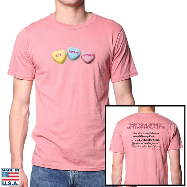 Thomas Jefferson "Breakup Letter" Made in America Shirt — Limited edit ...