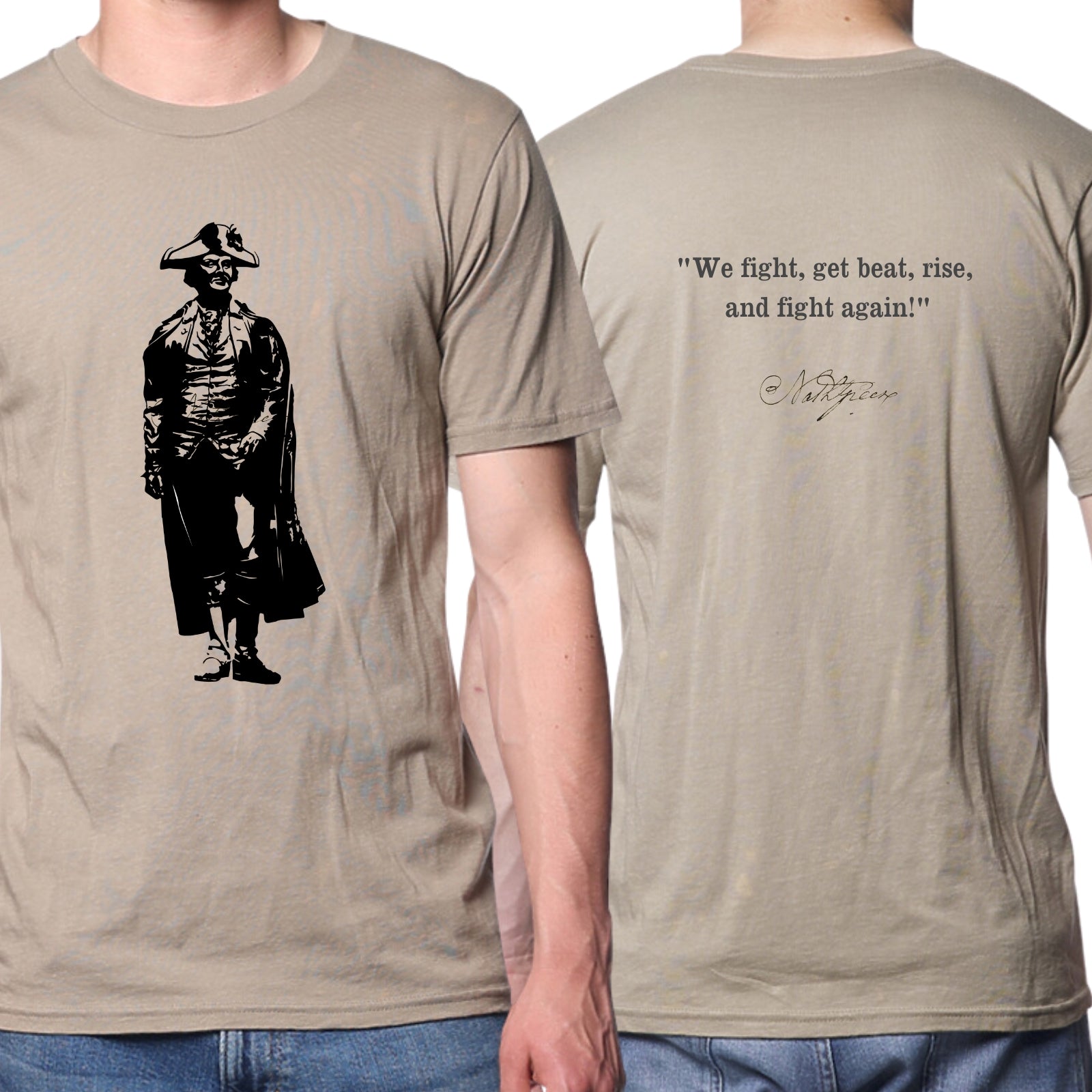 Nathanael Greene "Signature Series" with quote on the back — Made in ...