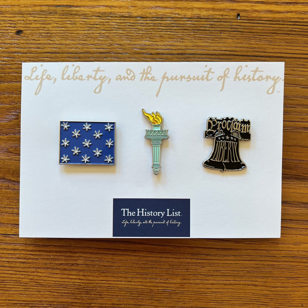 "Proclaim Liberty" Pin Set — Sold individually and in a set of 3 – The ...