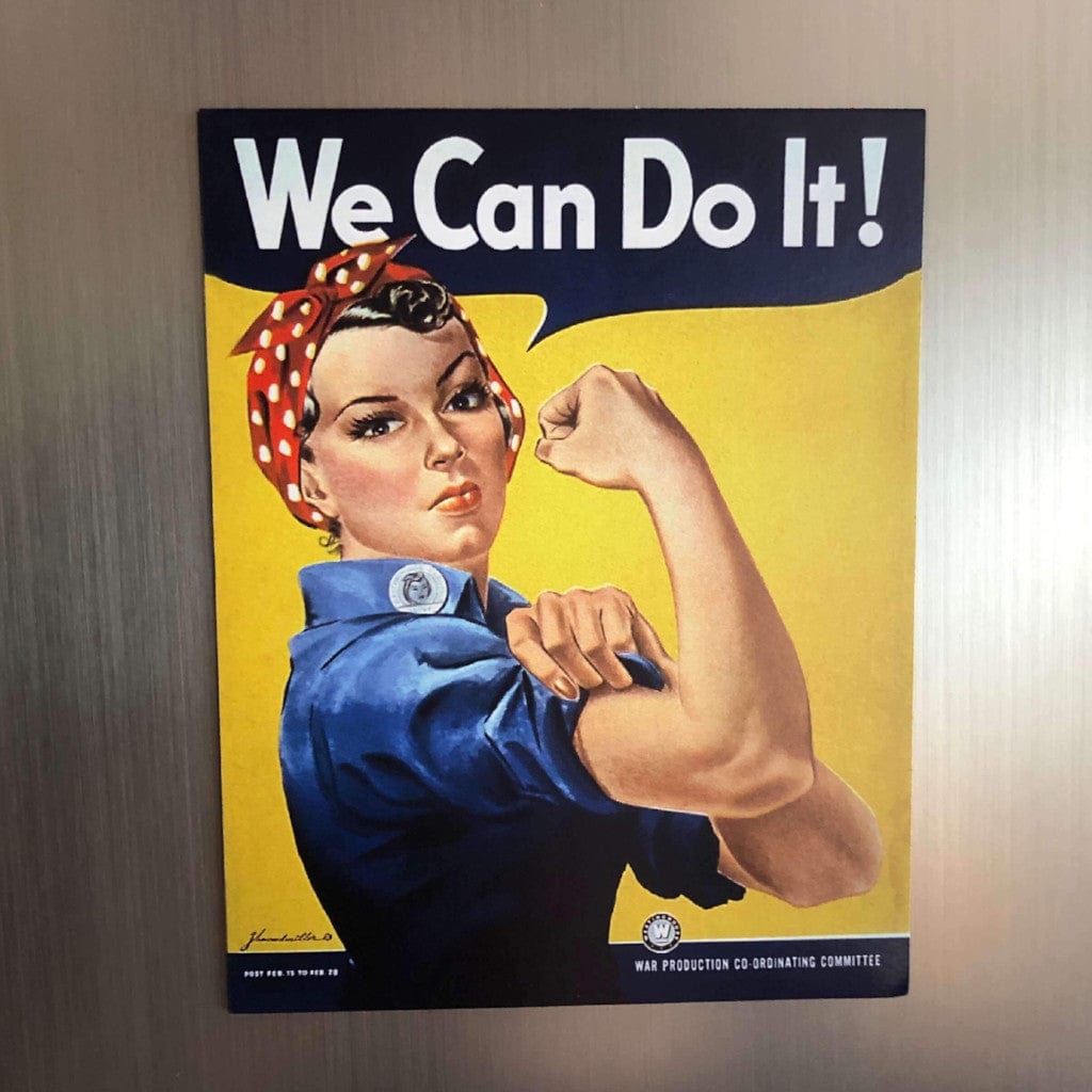 We Can Do It Magnet The History List we-can-do-it-magnet-the-history-list